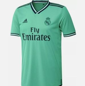 adidas | Shirts | Adidas Real Madrid Mint Green Soccer Jersey | Poshmark